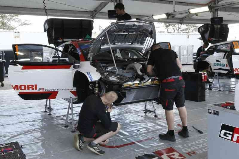 7 Activities that take place at the WRC Safari Rally Service bay